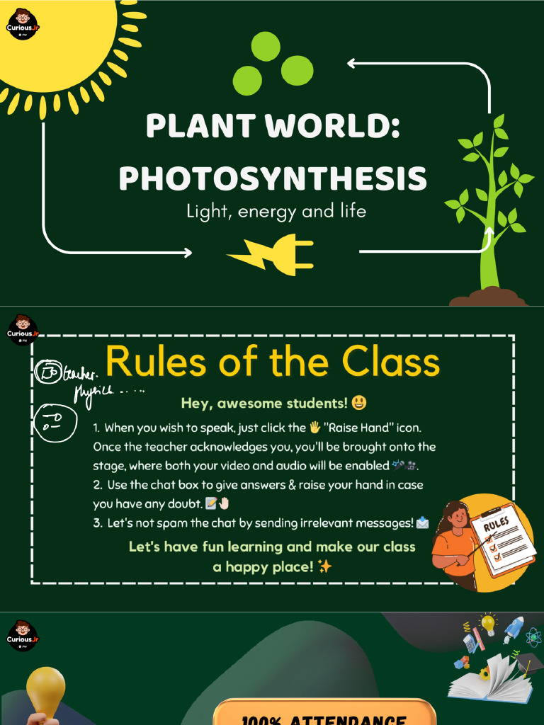 Plant World - Photosynthesis-1 | PDF