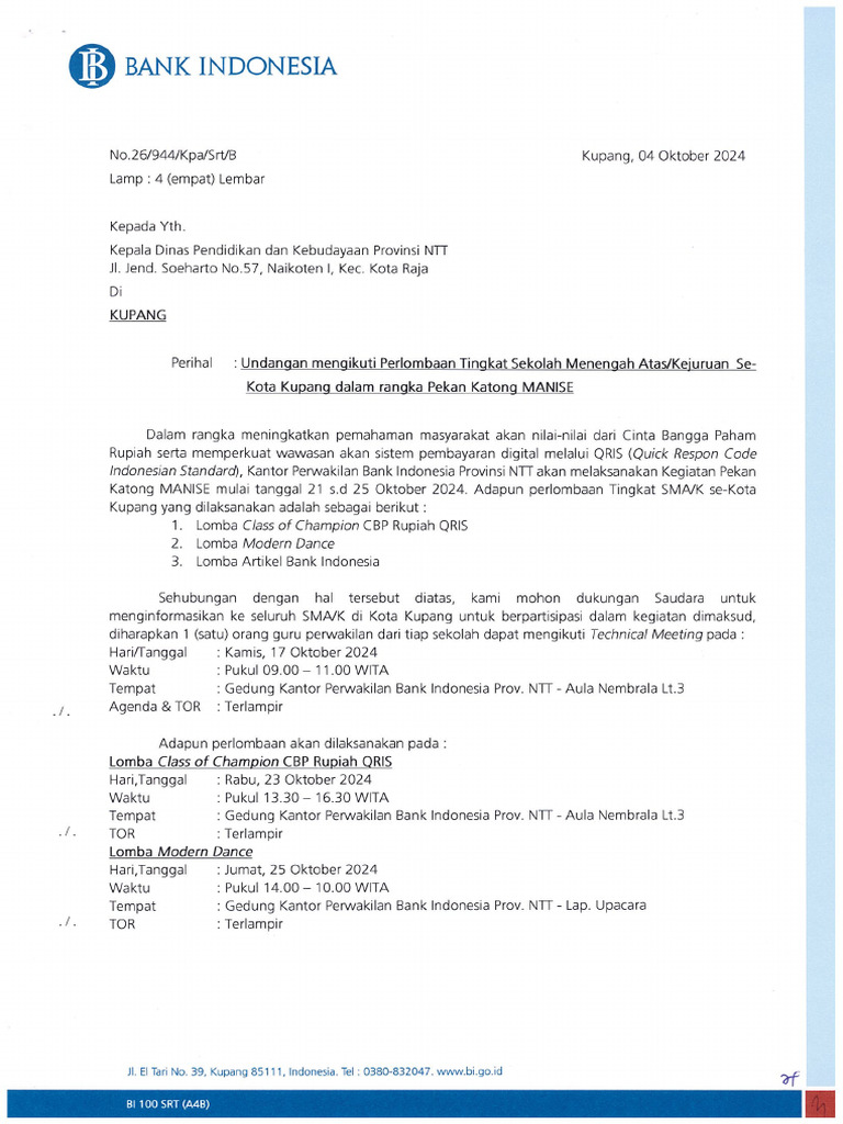 Surat Undangan Sma & Smk | PDF Surat Undangan Sma & Smk | PDF