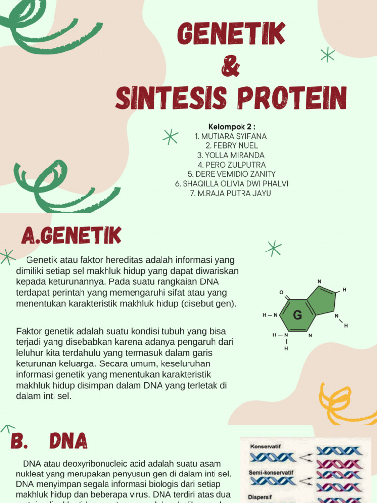 Genetik & Sintesis Protein k.2 | PDF