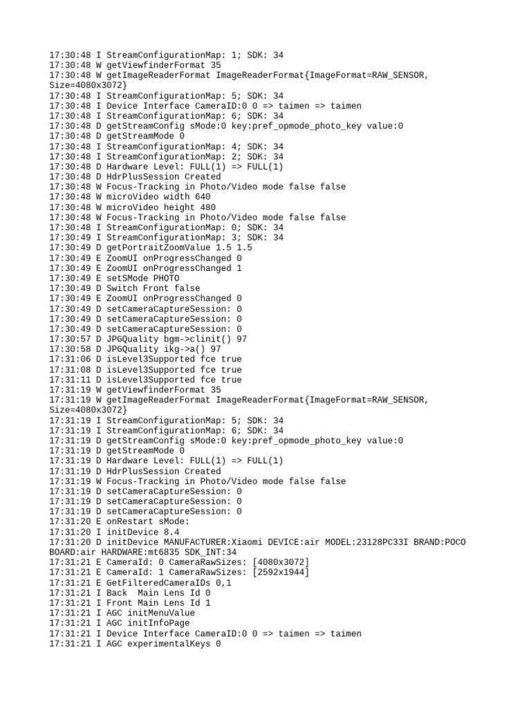 log_20241015 | PDF | Software Development Kit | Video