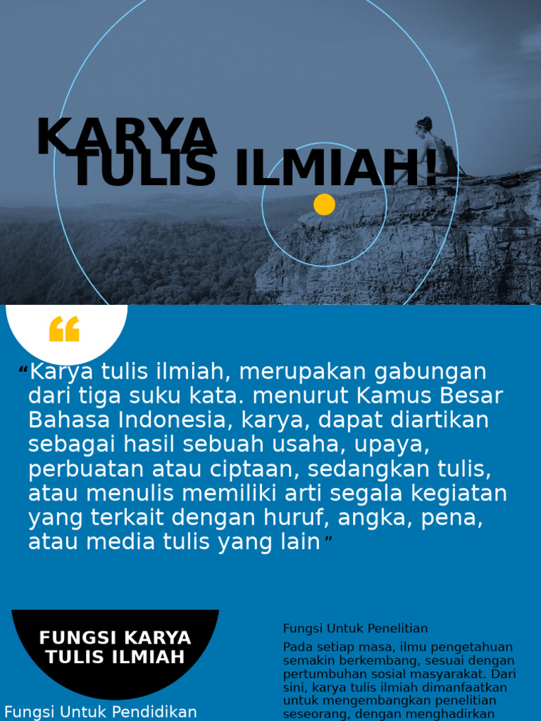 Ppt Karya Tulis Ilmiah | PDF