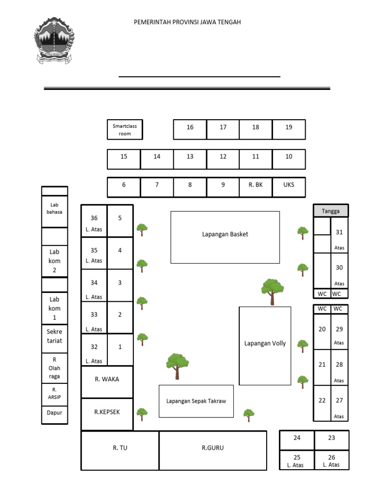 Denah Ruang PSB 2024-2025 | PDF