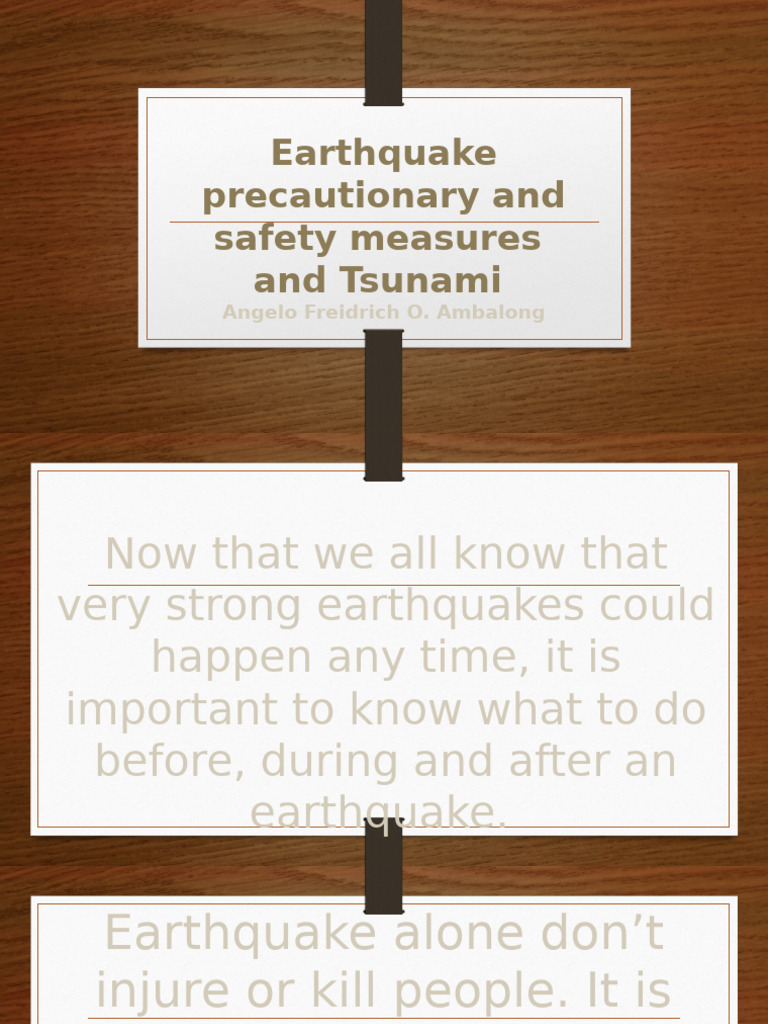 4.2-Earthquake-prep-tsunami | PDF | Tsunami | Earthquakes