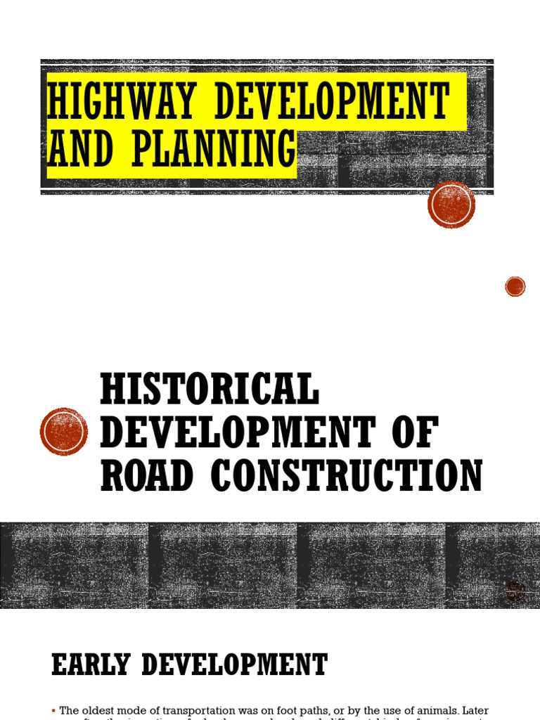 Highways Development and Planning. | PDF | Road Surface | Road