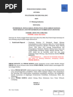 Contoh Format Berita Acara Penyelesaian Pekerjaan (Bapp) | PDF