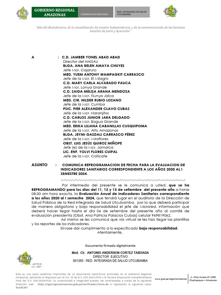 Memorando Multiple r12787 2024 Risu | PDF