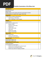 Hand and Wrist Examination OSCE Checklist Geeky Medics | PDF ...
