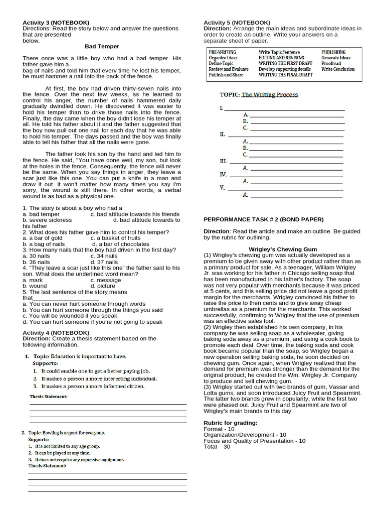 ACTIVITY M.1-W.4 | PDF
