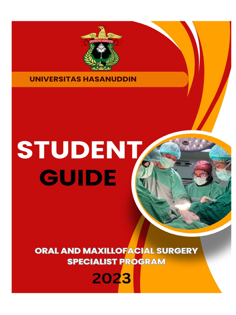 Student Guide OMFS Dentistry UNHAS 2023 | PDF | Surgery | Dentistry