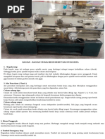 Bagian-Bagian Mesin Bubut Beserta Fungsinya - Mechanical Engineering | PDF