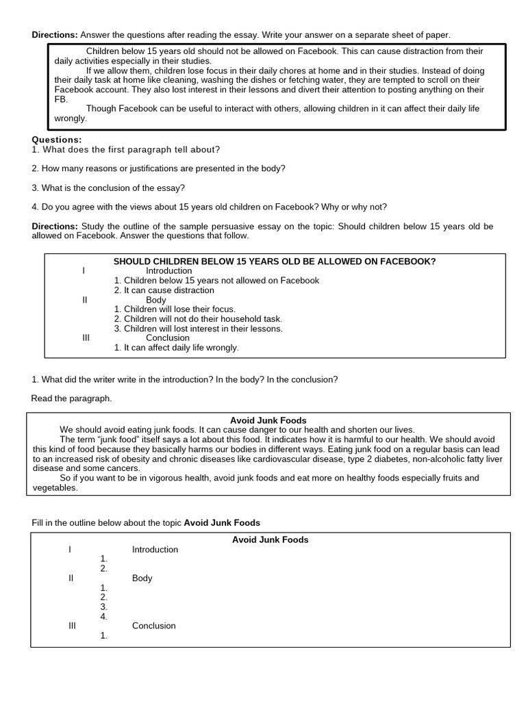 Q4 Grade 6 Activity Sheets Week4 | PDF