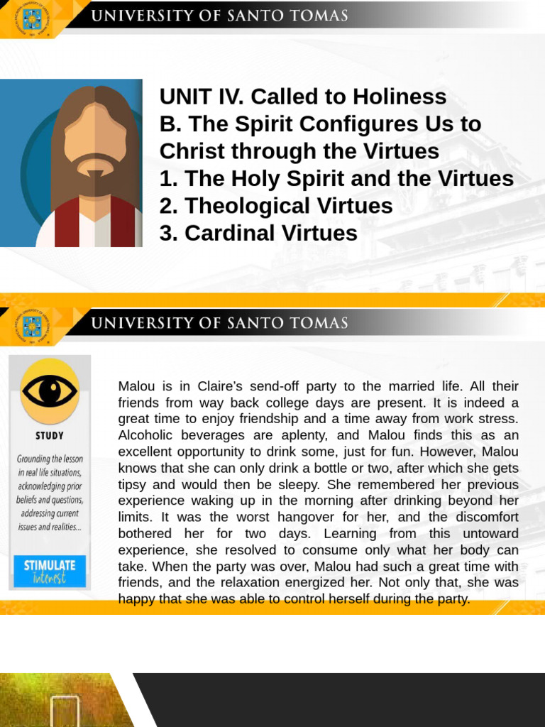 Virtues and Holiness in Christian Life | PDF | Faith | Virtue