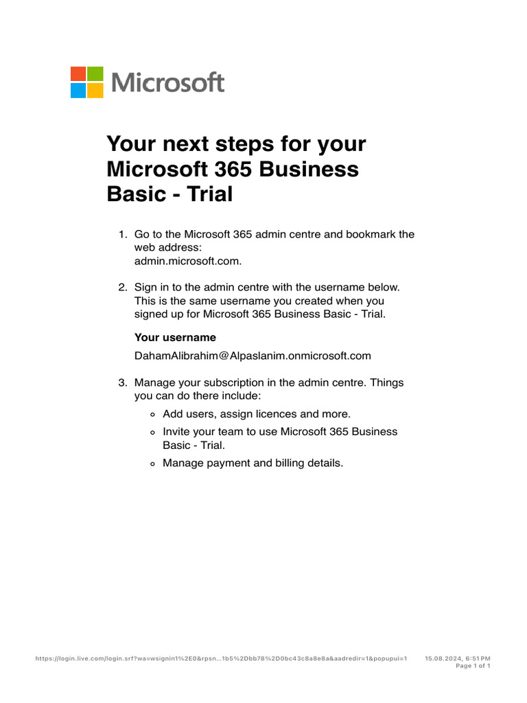 User Microsoft | PDF | Finance & Money Management