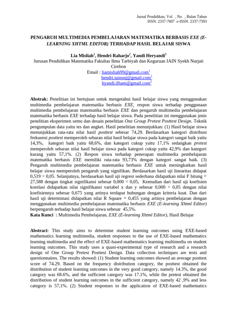 Jurnal 2022 MTK Lia Misliah | PDF