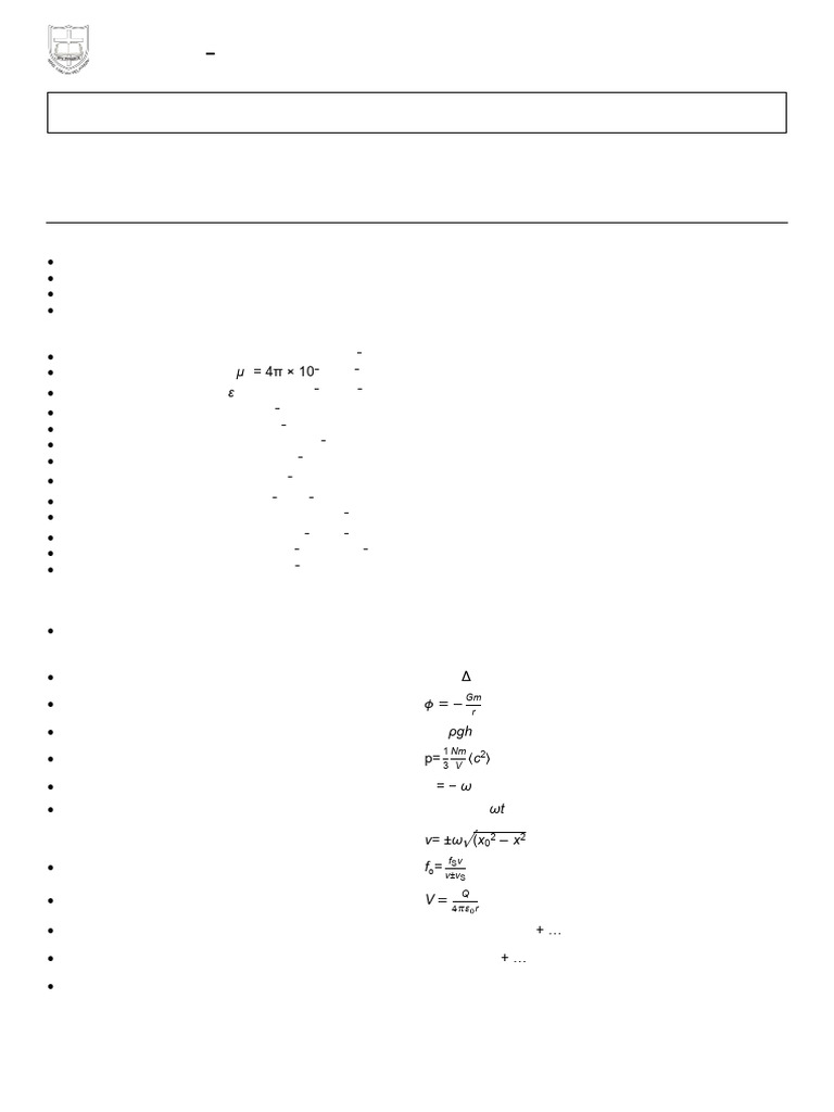 PIS 12 Physics MT S1 2122 - PENABUR Banda Secondary Principal | PDF | Capacitor | Gases