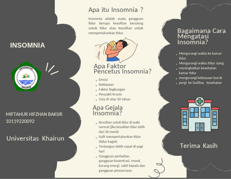 Leaflet Insomnia | PDF