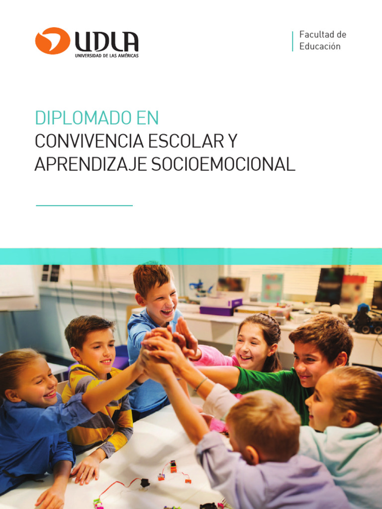 Diplomado en Convivencia Escolar y Aprendizaje Socioemocional | PDF ...