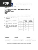Template Cover Soalan | PDF