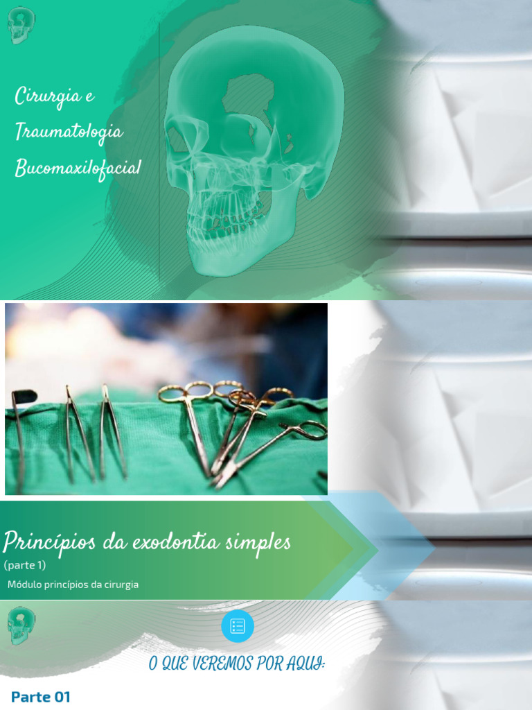 Princípios da Exodontia Simples: Avaliação e Indicações | PDF | Dente ...