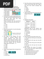 Soal Matematika Kelas 5 Bilangan Cacah Sampai 1000000 Kurikulum Merdeka | PDF | Griya & Taman