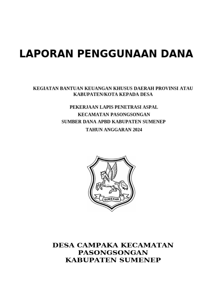 Lampiran SPJ BKD CAMPAKA | PDF