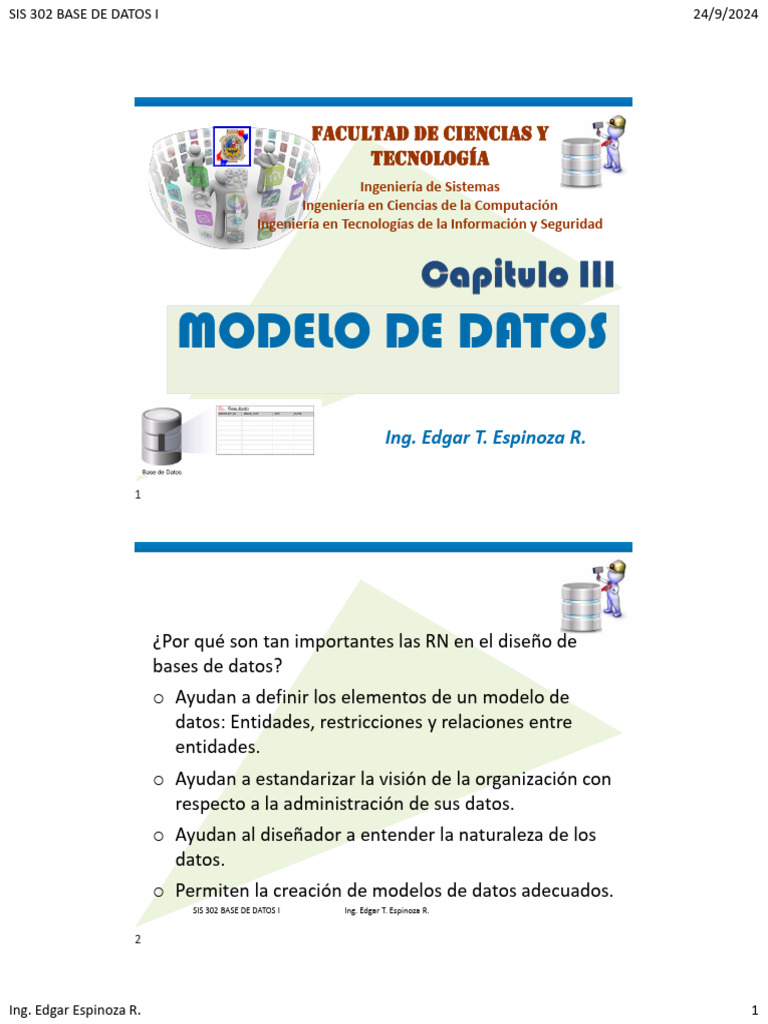 Importancia de los Modelos de Datos en DBMS | PDF | Bases de datos ...
