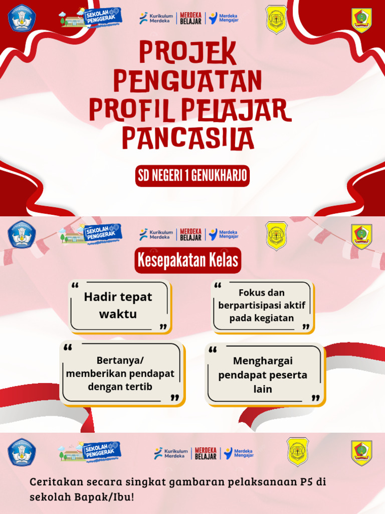 ProJek Penguatan Profil Pelajar Pancasila | PDF