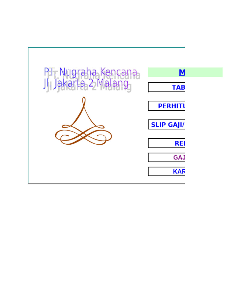 Soal Latihan APLIKOM - EXCEL - 2009 | PDF