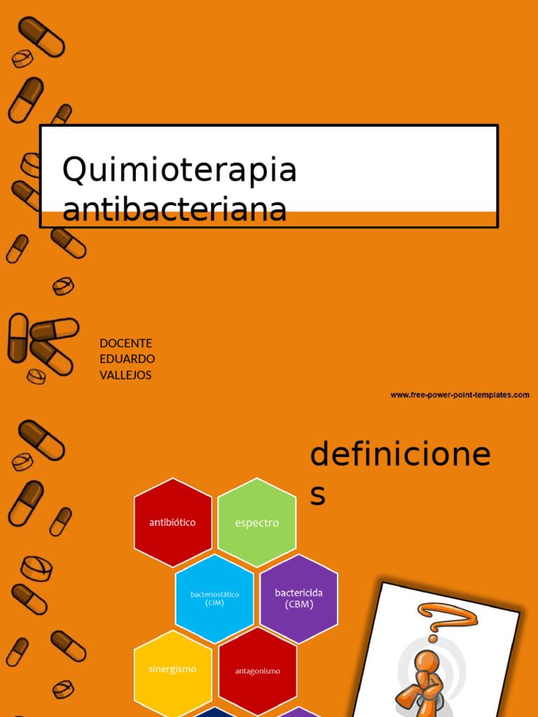 Quimioterapia Antibacteriana T8 | PDF | Cuidado de la salud | Tratamientos médicos