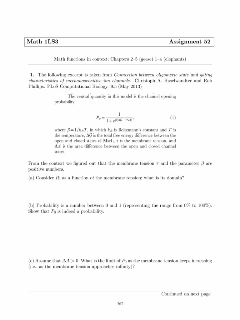 Math 1LS3 CoursePack 269 288 | PDF | Akaike Information Criterion