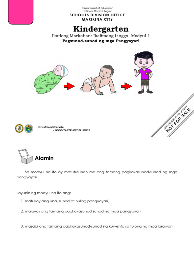 REVALIDATED-KINDER Q3 W5 Module-1-I | PDF