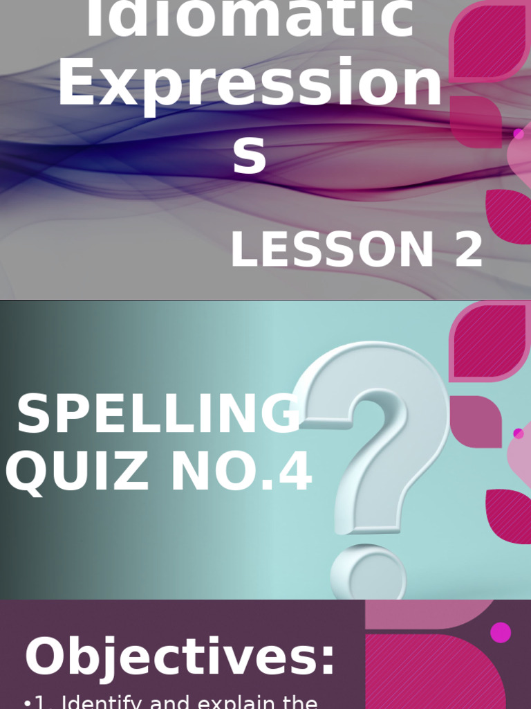 Idiomatic Expression | PDF | Idiom | Linguistics