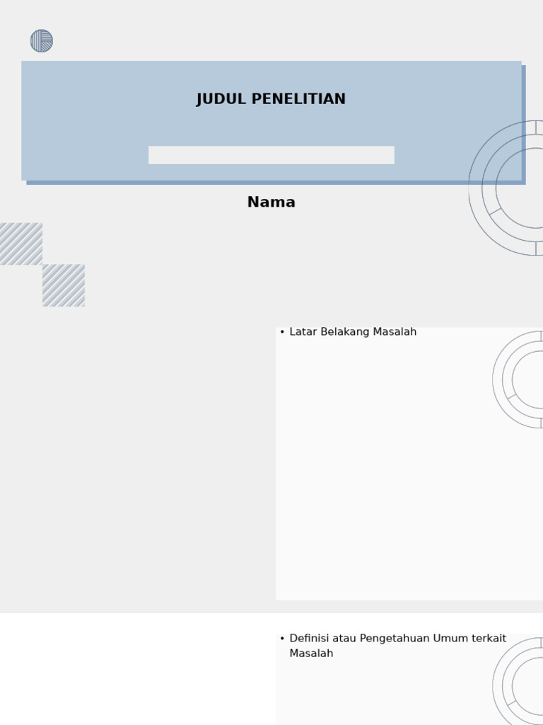 Format Presentasi | PDF