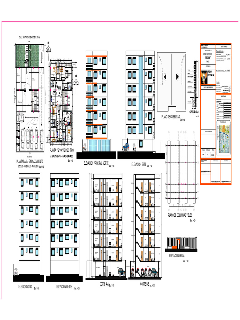 PLANO ARQUITECTÓNICO H°A° II 1-2022 (1) (2) | PDF