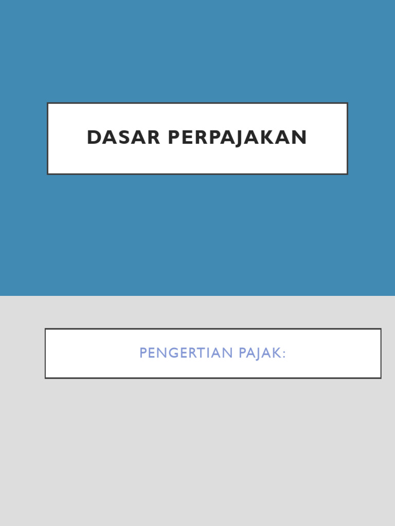 Dasar Perp Ajak An | PDF