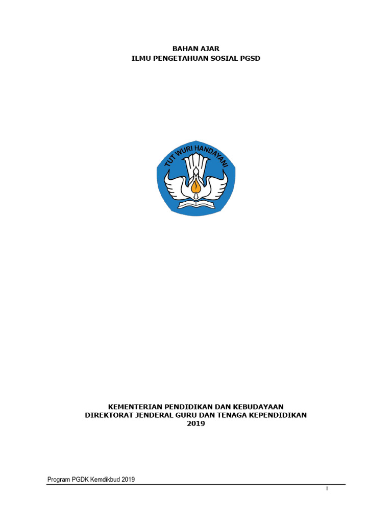 Bahan Ajar PGSD IPS | PDF