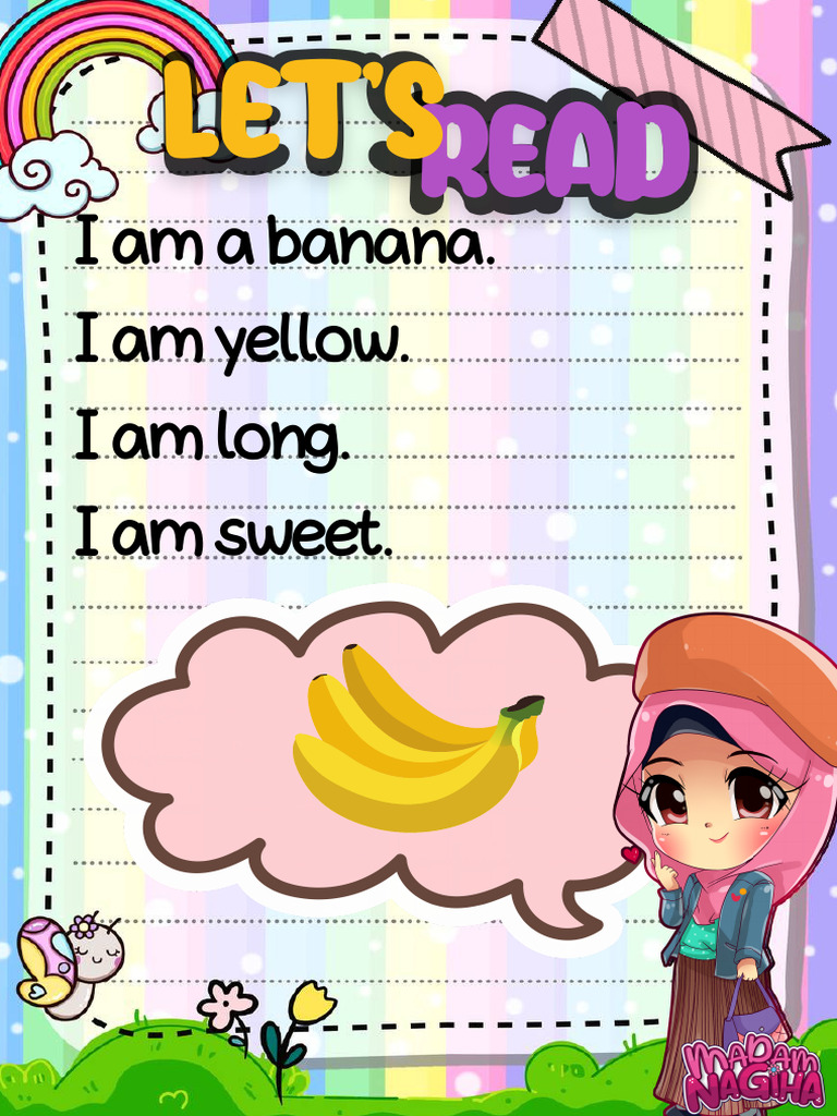 Year 1 Fruit Reading Flashcards | PDF