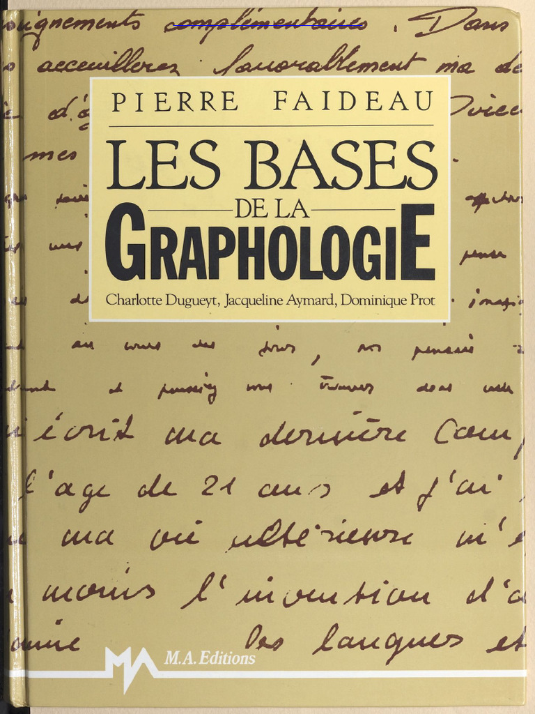 Base Graphologie | PDF | Graphologie