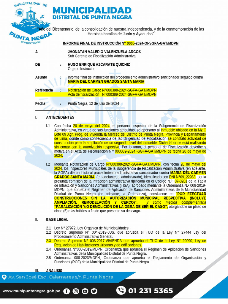 Modelo Ifi | PDF | Regulación | Documento de identidad