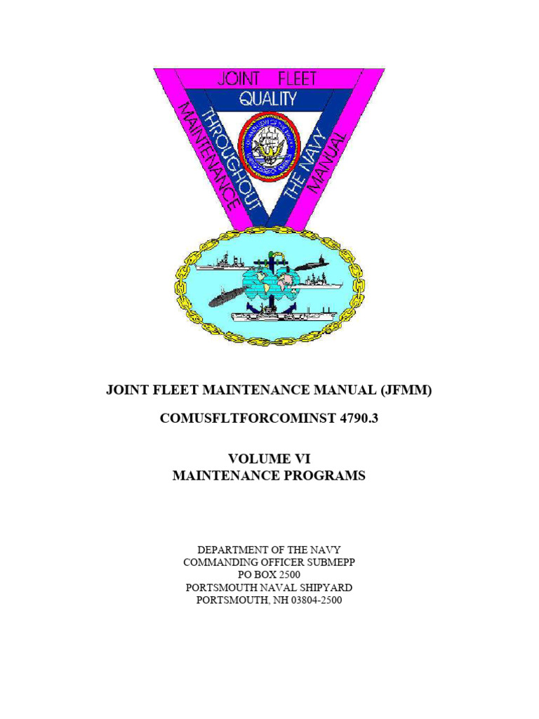 Joint Fleet Maintenance Manual Volume VI | PDF | Paint | Calibration