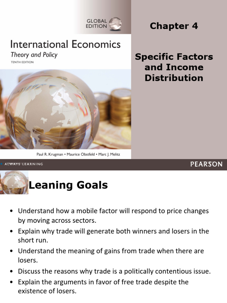 Specific Factors Model & Trade Impact | PDF | Labour Economics ...