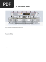 Electrolab Dissolution Tester Manual | PDF | Calibration | Tablet ...
