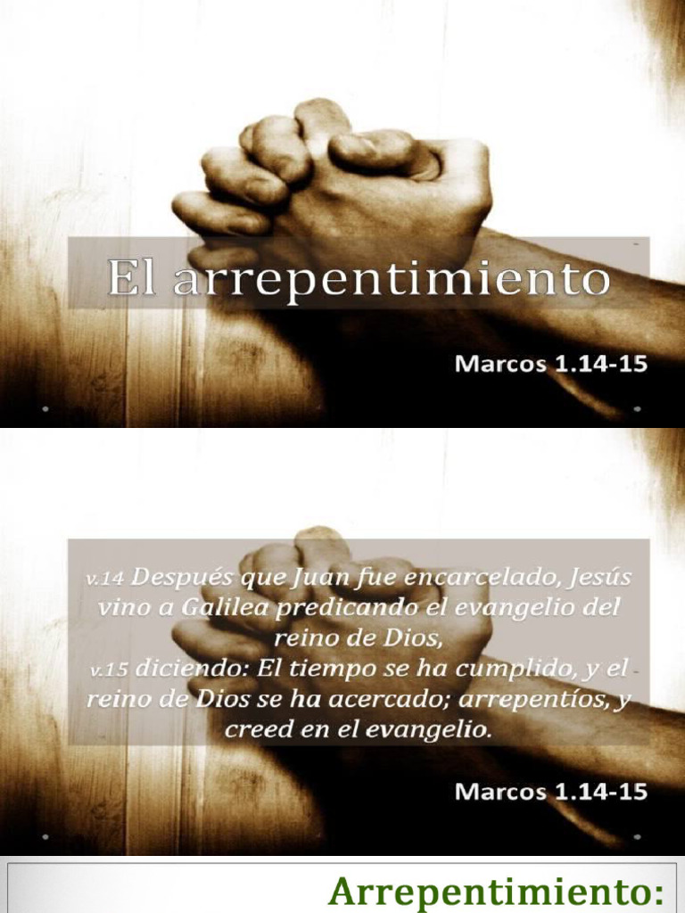 Confesión y Arrepentimiento Verdadero | PDF | Religión y espiritualidad