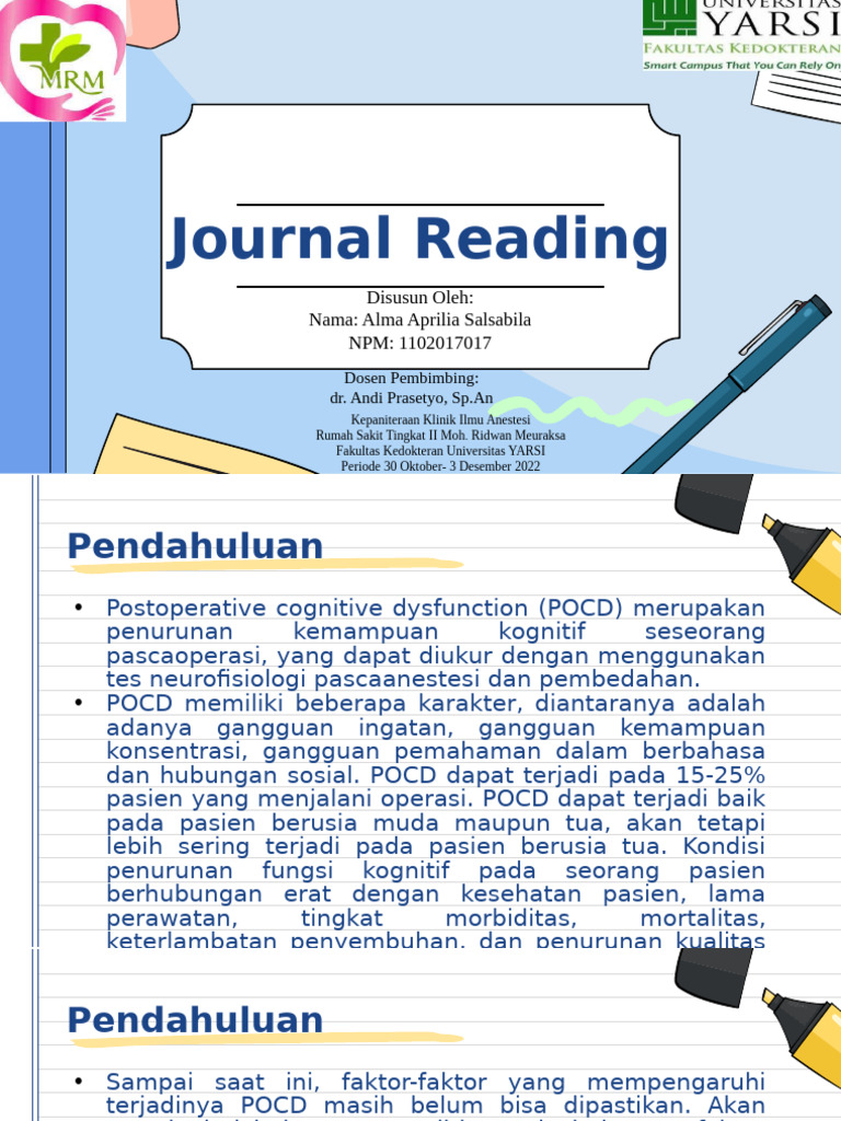Journal Reading | PDF | Pengembangan Diri | Kesehatan Holistik