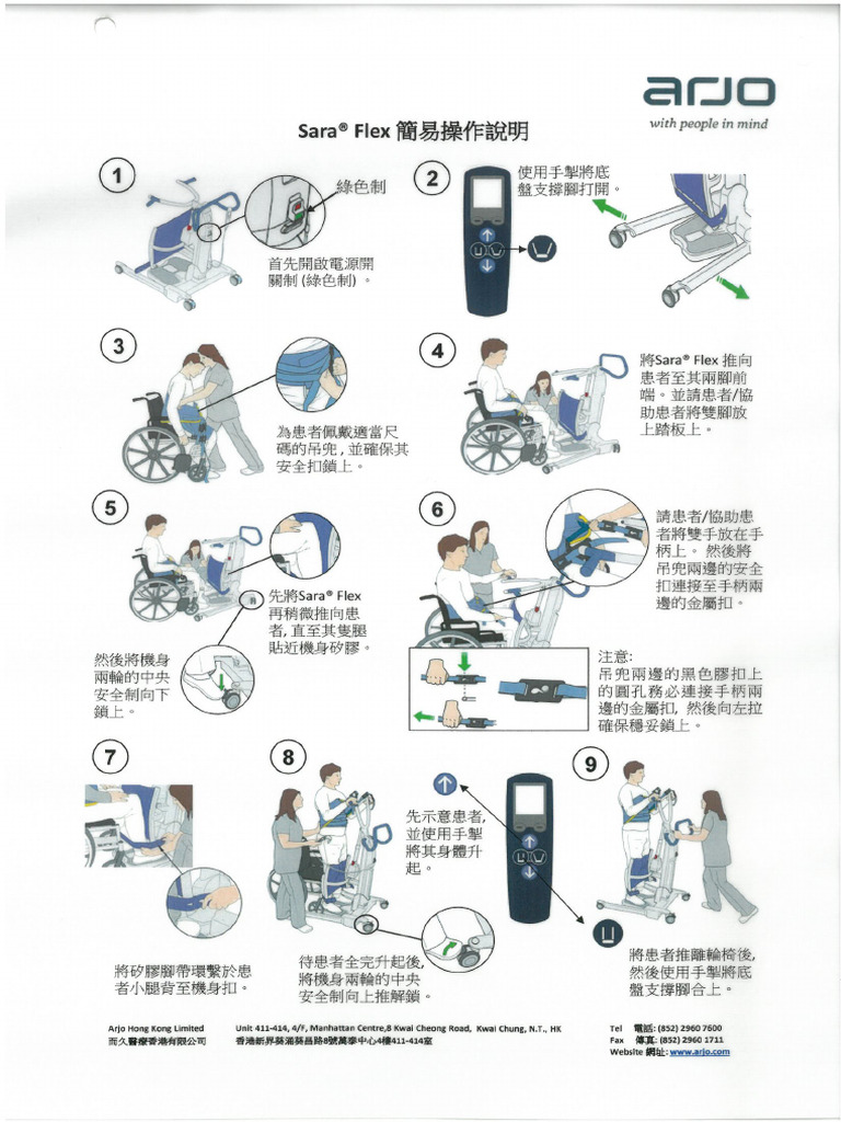 SARA FLEX 簡易操作說明 | PDF