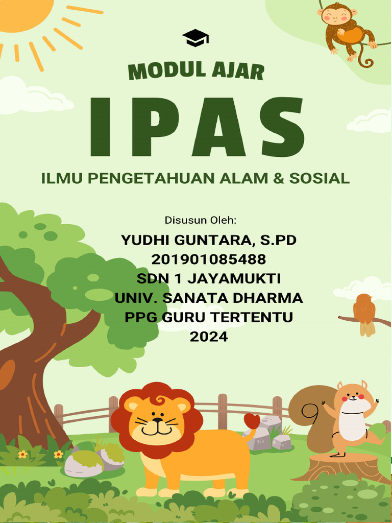 Modul Ajar IPAS Kelas Vi Persiapan UKIN | PDF