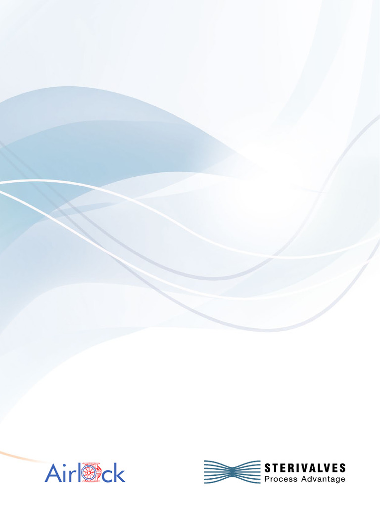 Sterivalves - PT. Airlock Catalogue | PDF | Valve | Mechanical Engineering