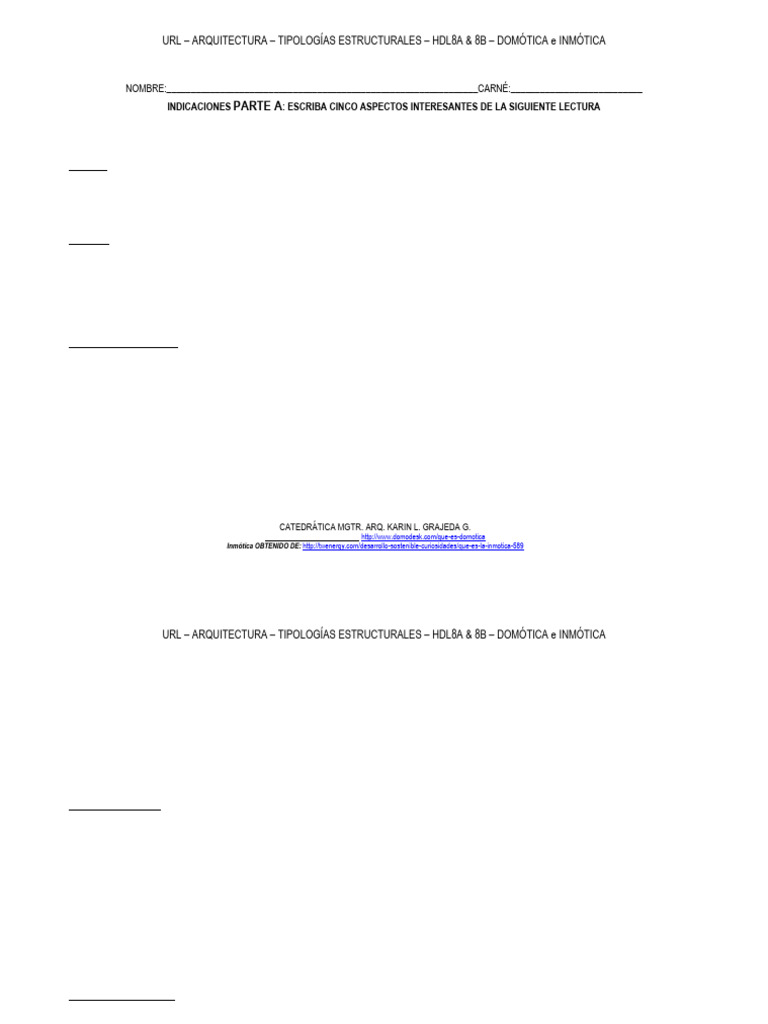8AB-HDL Domotica - INMÓTICA - TIPOS - EST | PDF | Automatización del ...