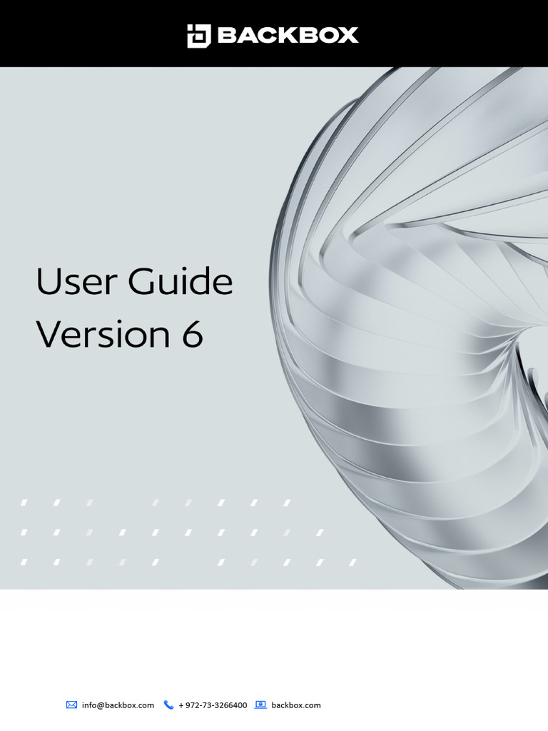 BACKBOX Users Manual | PDF | Menu (Computing) | Operating System