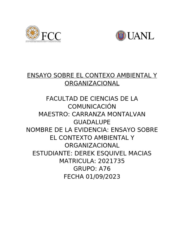 Derek Esquivel Macias Act 1,3 | PDF | Gestión de recursos humanos ...